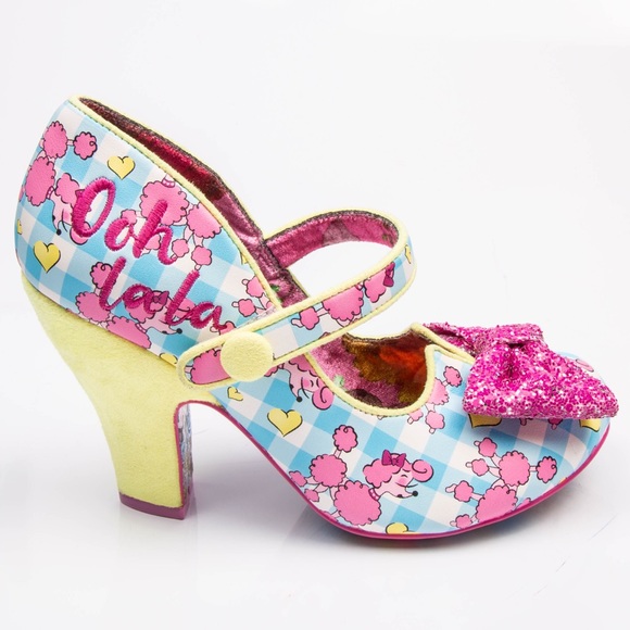 Irregular Choice | Shoes | Fancy That Ooh Lala Lemon Blue X Irregular ...